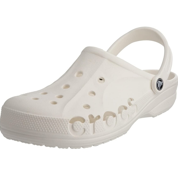 CROCS | Shoes | Nwt White Graphic Crocs | Poshmark